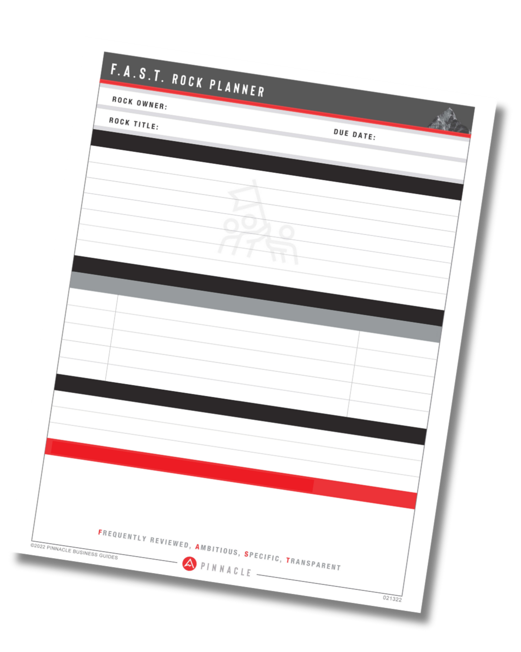 A FAST Goals Template to Get on the Right Track | Pinnacle